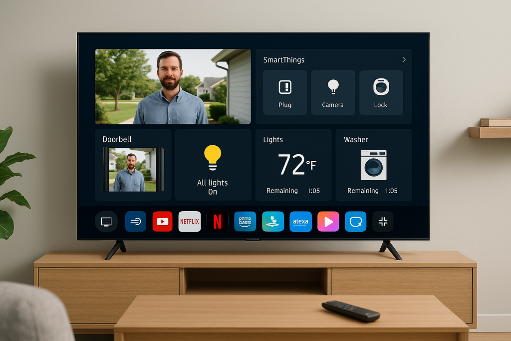 Easy Connection to Screen:Zmiana telewizora Samsung w inteligentne centrum domowe - Easy ...